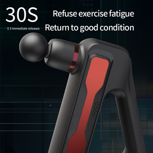 Portable triangle Body Deep Tissue cordless Percussive Vibration ...