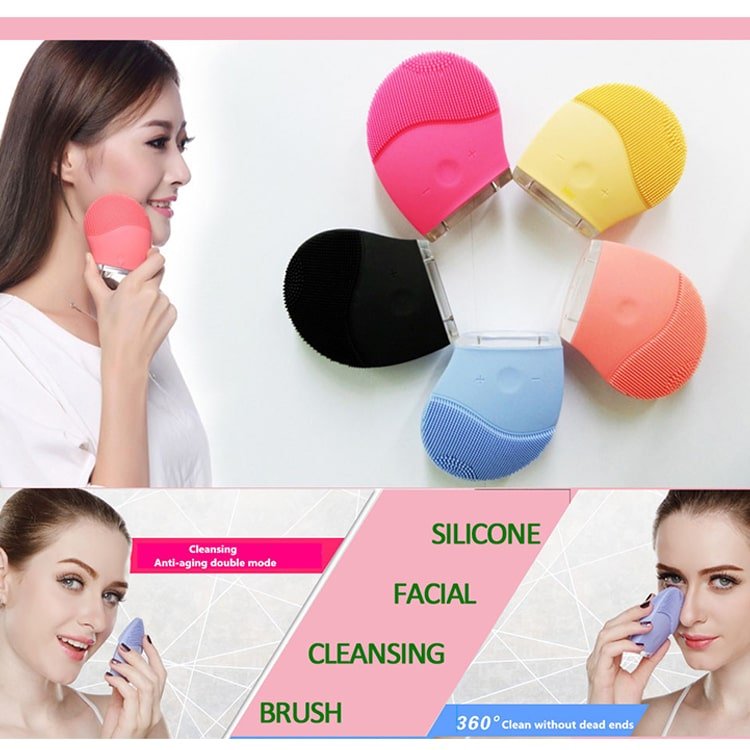 Automatic face cleansing electronic facial cleans brush - Ounani ...