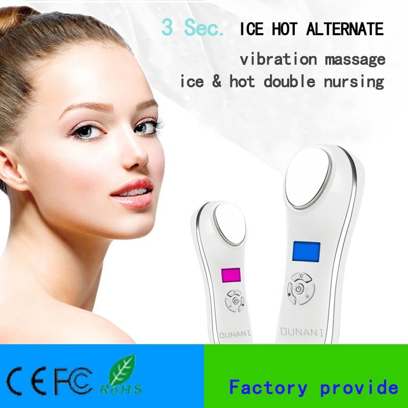 Face Lift Hot And Cold Hammer Facial Device Beauty Skin Tightening ...