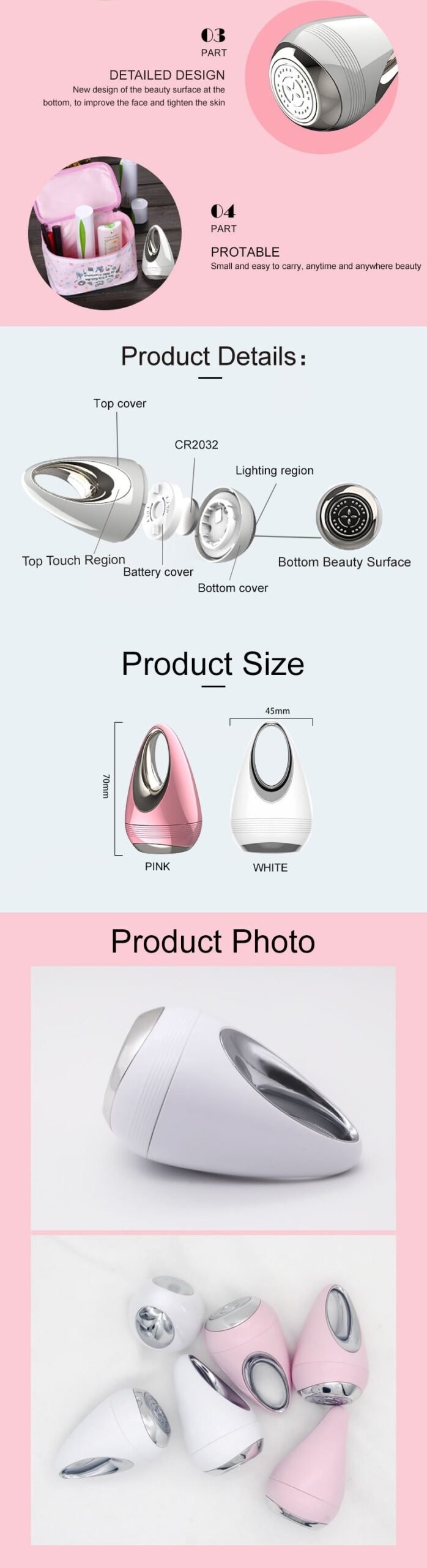 Red Light Eye & Face Introducer Device - Ounani Consumer electronics ...