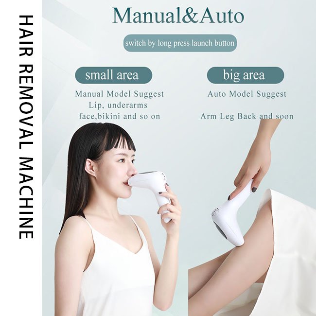 Body Usb Charge Laser Luz Intensa Pulsada Skin Hair Removal Removel ...