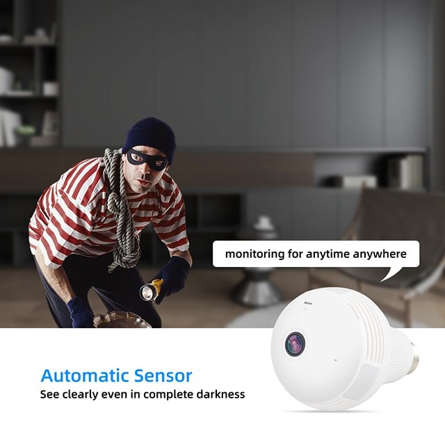 Home Indoor Wireless Night Vision Infrared Motion Detection ...